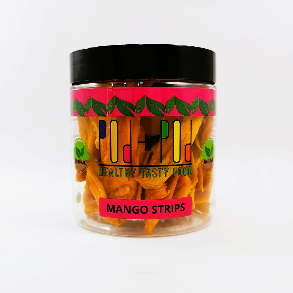 Dried Mango Strips - Exotic & Extra delicious – Pod+Pod