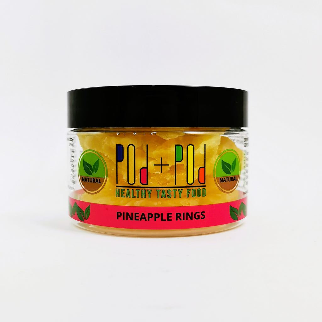 Dried Pineapple Rings - Deliciously Made, Large Rings – Pod+Pod